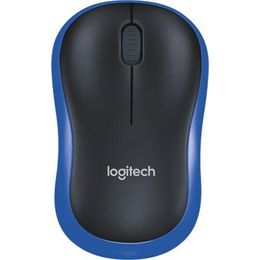 Logitech M185 Maus (Funk), blau|schwarz