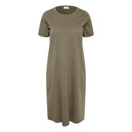 Kaffe CURVE Kleid 'Caline' Damen Gr&ouml;&szlig;e 46/48 khaki Winterkleid