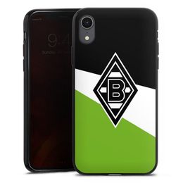 DeinDesign iPhone Xr Handy Silikon H&uuml;lle Case schwarz Handyh&uuml;lle Borussia M&ouml;nchengladbach Official Licensed Product Gladbach