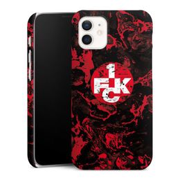DeinDesign iPhone 12 mini Handy Premium Case Smartphone Handyh&uuml;lle Schutzh&uuml;lle matt 1. Fc Kaiserslautern 1. Fck Logo Premium Case