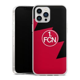DeinDesign iPhone 13 Pro Max Handy Silikon H&uuml;lle Case transparent Handyh&uuml;lle 1. Fcn 1. Fc N&uuml;rnberg Merchandise Silikon Case
