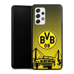DeinDesign Galaxy A53 5G Handy Silikon H&uuml;lle Case schwarz Handyh&uuml;lle Bvb Stadium Borussia Dortmund