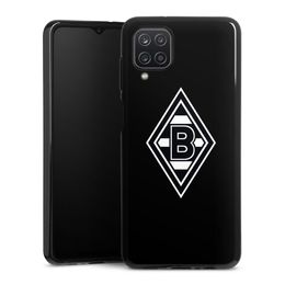 DeinDesign Galaxy A12 Handy Silikon H&uuml;lle Case schwarz Handyh&uuml;lle Coat Of Arms Gladbach Borussia M&ouml;nchengladbach