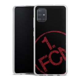 DeinDesign Galaxy A51 Handy Silikon H&uuml;lle Case transparent Handyh&uuml;lle Texture Merchandise 1. Fcn Silikon Case
