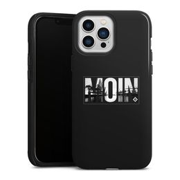 DeinDesign iPhone 13 Pro Max Handy Panzer Handyh&uuml;lle robuste Outdoor H&uuml;lle Schutzh&uuml;lle gl&auml;nzend Hamburger Sv Hsv Official Licensed Product Tough Case
