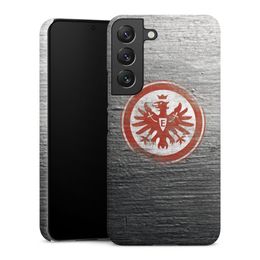 DeinDesign Galaxy S22 Handy Premium Case Smartphone Handyh&uuml;lle Schutzh&uuml;lle matt Eintracht Frankfurt Sge Logo Premium Case