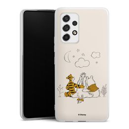 DeinDesign Galaxy A53 5G Handy Silikon H&uuml;lle Case transparent Handyh&uuml;lle Winnie The Pooh Disney Official Licensed Product Silikon Case