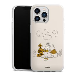 DeinDesign iPhone 13 Pro Handy Silikon H&uuml;lle Case wei&szlig; Handyh&uuml;lle Disney Winnie The Pooh Official Licensed Product Silikon Case