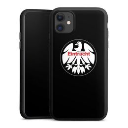 DeinDesign iPhone 11 Handy Premium Silikon H&uuml;lle Handyh&uuml;lle schwarz Case Sge Official Licensed Product Eintracht Frankfurt Silikon Premium Case