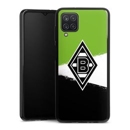 DeinDesign Galaxy A12 Handy Silikon H&uuml;lle Case schwarz Handyh&uuml;lle Bmg Official Licensed Product Borussia M&ouml;nchengladbach