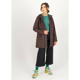 Blutsgeschwister Softshelljacke Wild Weather Long Anorak Damen Jacke Softshell Mantel, XS, crossing tulip