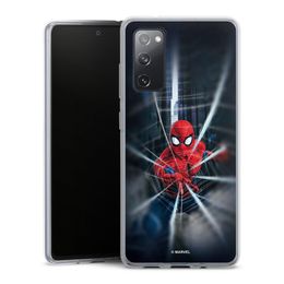 DeinDesign Galaxy S20 FE Handy Silikon H&uuml;lle Case transparent Handyh&uuml;lle Spiderman Marvel Kinofilm Silikon Case