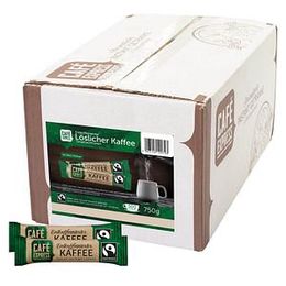 Hellma Entkoffeinierte Kaffeesticks Instantkaffee 500 x 1,5 g