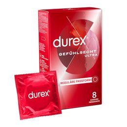 Durex Gefühlsecht - Ultra, 54 mm, 8 Stück