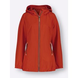 WITT Damen &Uuml;bergangsjacke in Microfaser-Qualit&auml;t, rostrot, Gr&ouml;&szlig;e 48