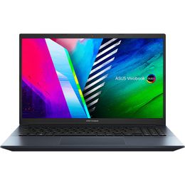 ASUS Vivobook Pro 15 OLED M3500QA-L1135W, Notebook, mit 15,6 Zoll Display, AMD Ryzen™ 9, 5900HX Prozessor, 16 GB RAM, 1 TB SSD, Radeon™ Onboard Graphics, Blau, Windows 11 Home (64 Bit)