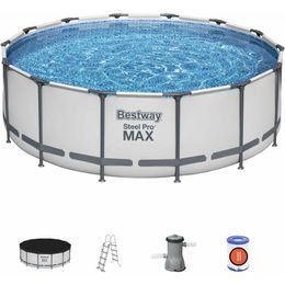 Bestway - Steel Pro max Frame Pool Komplettset 427 x 122 cm (Frame Pool )