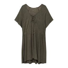 Pull&Bear Pull&Bear Kleid Damen Größe 38 khaki Winterkleid