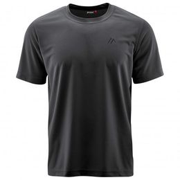 Maier Sports - Walter - T-Shirt Gr S schwarz/grau