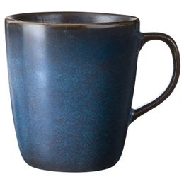 aida RAW Tasse RAW, Steinzeug, 35 cl, 4-teilig, blau