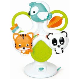 Clementoni® Lernspielzeug Baby Clementoni, Aktivitäts-Rad mit Tieren, bunt