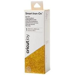 CRICUT™ Joy Smart Iron-On Aufbügelfolie gold Effekt-Folie 13,9 x 48,2 cm, 1 St.