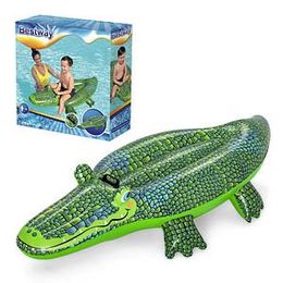 Bestway® Schwimmtier Krokodil grün