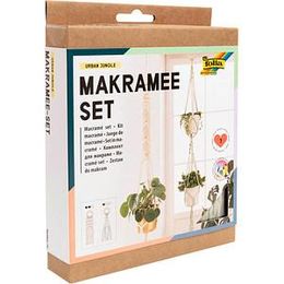 Folia Makramee-Set Urban Jungle natur, rosé