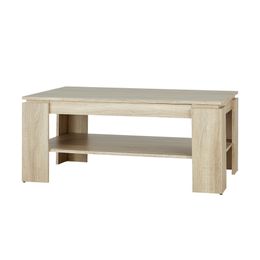 Möbel Kraft Couchtisch - holzfarben - Materialmix - 60 cm - 44 cm - Möbel Kraft