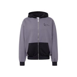 Karl Kani Zip-Up Hoodie male Grey size XS