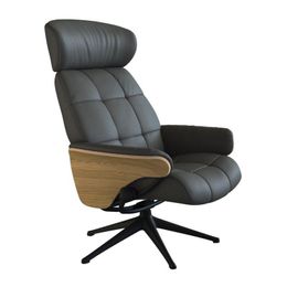 FLEXLUX Relaxsessel Relaxchairs Skagen, Relaxsessel,Hohes Komfort,Ergonomische Sizhaltung,Rückenverstellung, grau