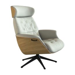 FLEXLUX Relaxsessel Relaxchairs Volden, Relaxsessel,Hohes Komfort,Ergonomische Sizhaltung,Rückenverstellung, weiß