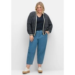 sheego Große Größen: 7/8-Jeans OLIVIA mit Gummibund, blue Denim, Gr.54