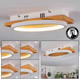 hofstein Pompu Deckenleuchte LED Naturfarben, 1-flammig