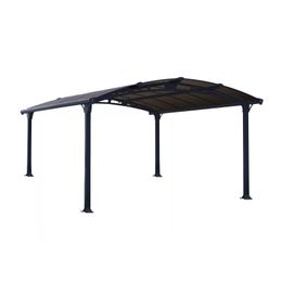 Palram Canopia Arcadia Carport aus Aluminium 3,6 x 4,4 m grau