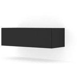 Bim Furniture - TV-Schrank hängendes bingo 100 cm schwarz matt