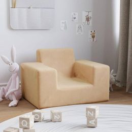 MAISONCHIC - Kindersofa Sofa Loungesofa Couch Modern Creme Weich Plüsch DE29293