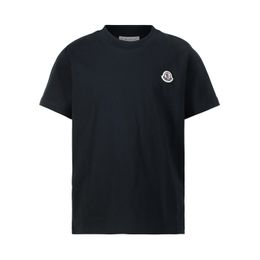 Moncler Enfant Kinder Schwarz T-Shirt