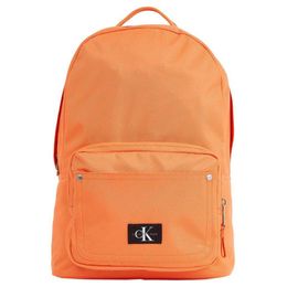 Calvin Klein Jeans Cityrucksack SPORT ESSENTIALS BP40 W, in dezentem Design Rucksack Herren Freizeitrucksack, orange