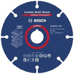 Bosch Accessories EXPERT Carbide Multi Wheel 2608901189 Trennscheibe gerade 125 mm 1 St.