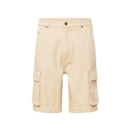 Karl Kani Shorts Herren Gr&ouml;&szlig;e 31/32 beige / wei&szlig;