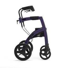 Rollz Motion 2.1 Rollator und Rollstuhl dark purple 1 St
