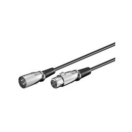 PRO XLR 3pins Cable - Black - 6m
