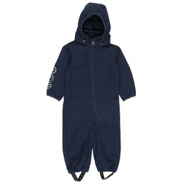 Minymo - Softshell-Overall SOLID 20 mit Kapuze in dark navy, Gr.74