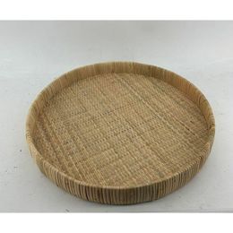 Deko Tablett Rattan ø 45 cm natur Tablet - TrendLine