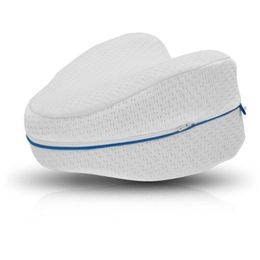 Leg Pillow – ergonomisches Seitenschläferkissen für optimale Unterstützung – Memory Foam Kissen für Seitenschläfer stützt Beine, Knie und Rücken