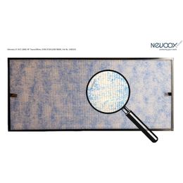 NEVOOX Ersatzfilter LF UVC 2060 HF Tauschfilter HEPA 13, Zubehör für NEVOOX LF UVC 2060 Luftreiniger, für NEVOOX 2060, blau|weiß