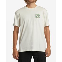 Billabong T-Shirt »Crayon Wave« Off White L L Material: Leichter BaumwollStoff