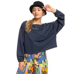 Roxy Sweatshirt »Next Set« Mood Indigo XL XL Stoff: Baumwoll-Polyester-Terry [220 g/m2]