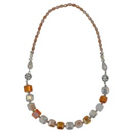 Steuer Collierkettchen &raquo;Kette mit Magnetschlie&szlig;e, auch als Armband tragbar&laquo; champagner 44 cm Wundersch&ouml;nes Set aus einem Collier oder 2 Armb&auml;ndern